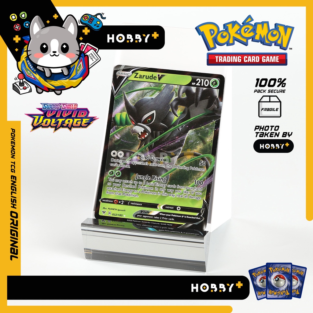 Pokemon TCG / PTCG Zarude V - 022/185 - Ultra Rare English Trading ...