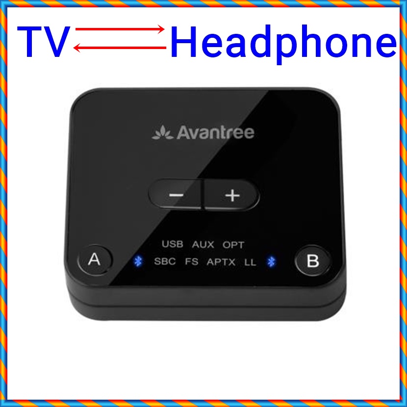 (Bluetooth v5.0) AVANTREE Audikast Plus TC418P aptX Multipoint Wireless ...