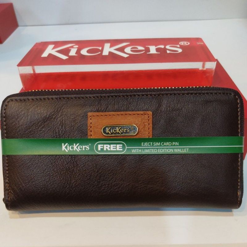 Original Kickers Male/Female Zipper Long Wallet With Free Eject Phone ...
