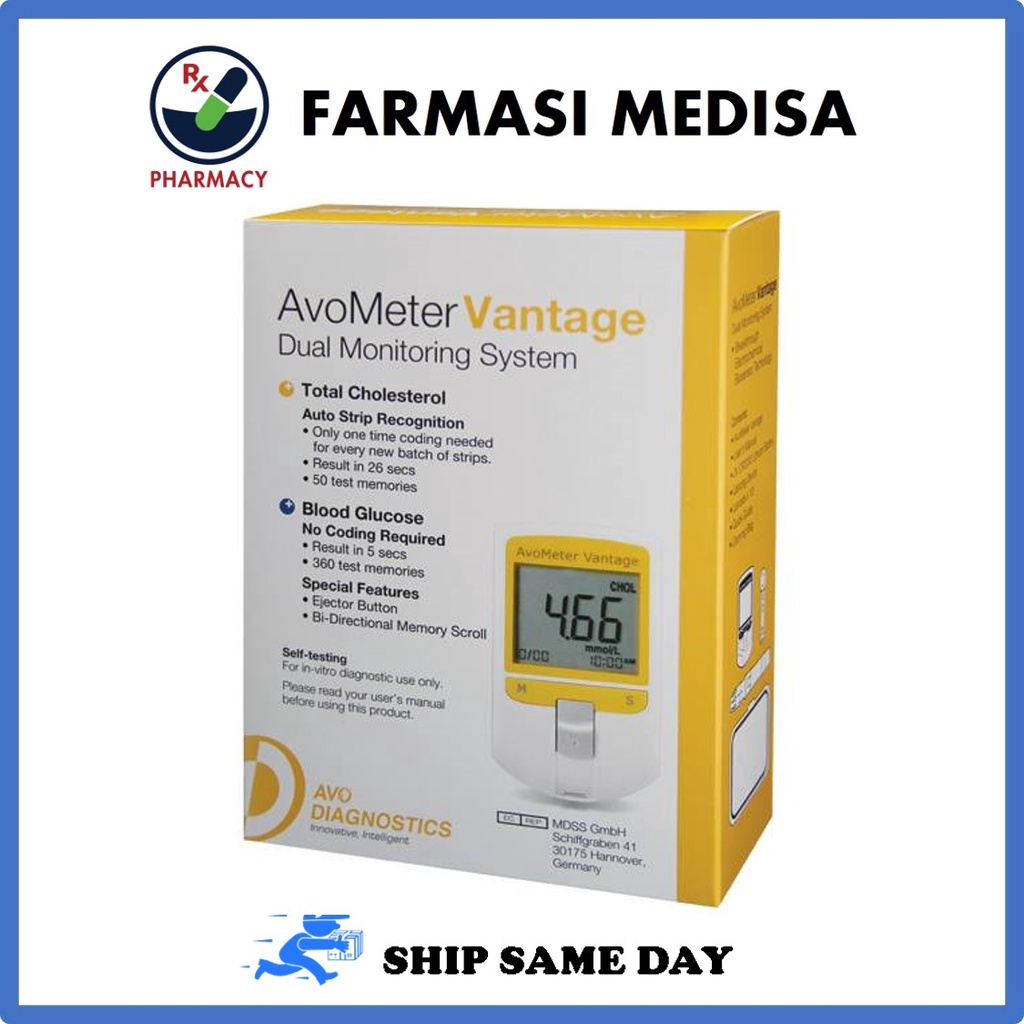 (SHIP SAME DAY) AvoMeter Vantage Dual Monitoring System for Total ...