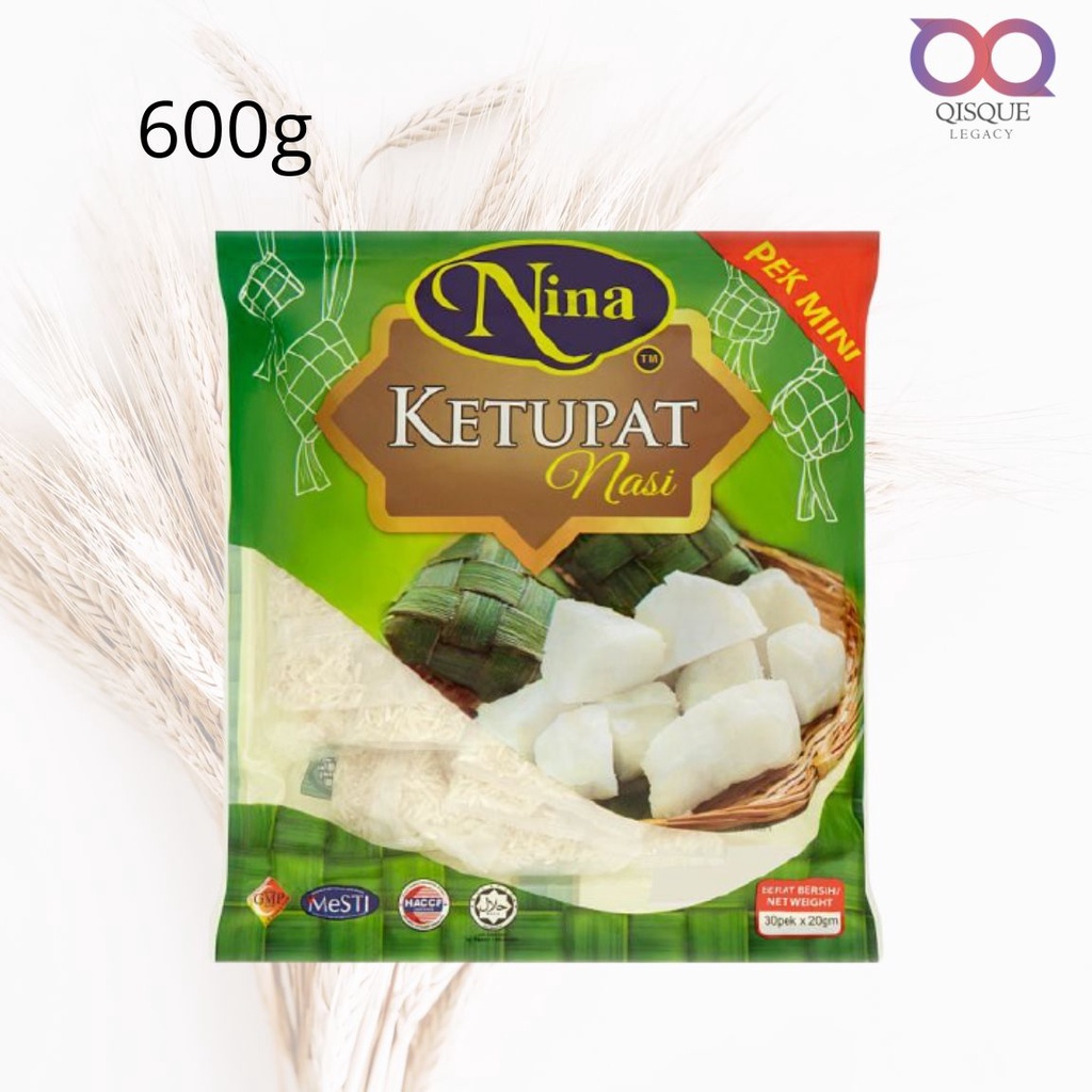 Nina Ketupat Nasi Pek Mini 30x20g | Shopee Malaysia