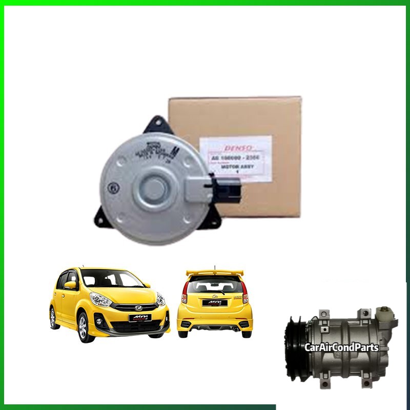 ORIGINAL INDONESIA Denso Radiator Cooling Fan Motor PERODUA MYVI LAGI ...