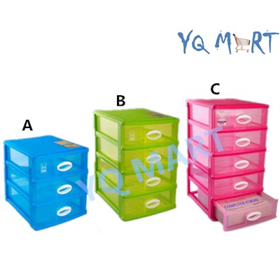 MINI DRAWER/ PLASTIC DRAWER/ LACI KECIL/ MULTIPLE SIZE SELECTION/TABLE ...