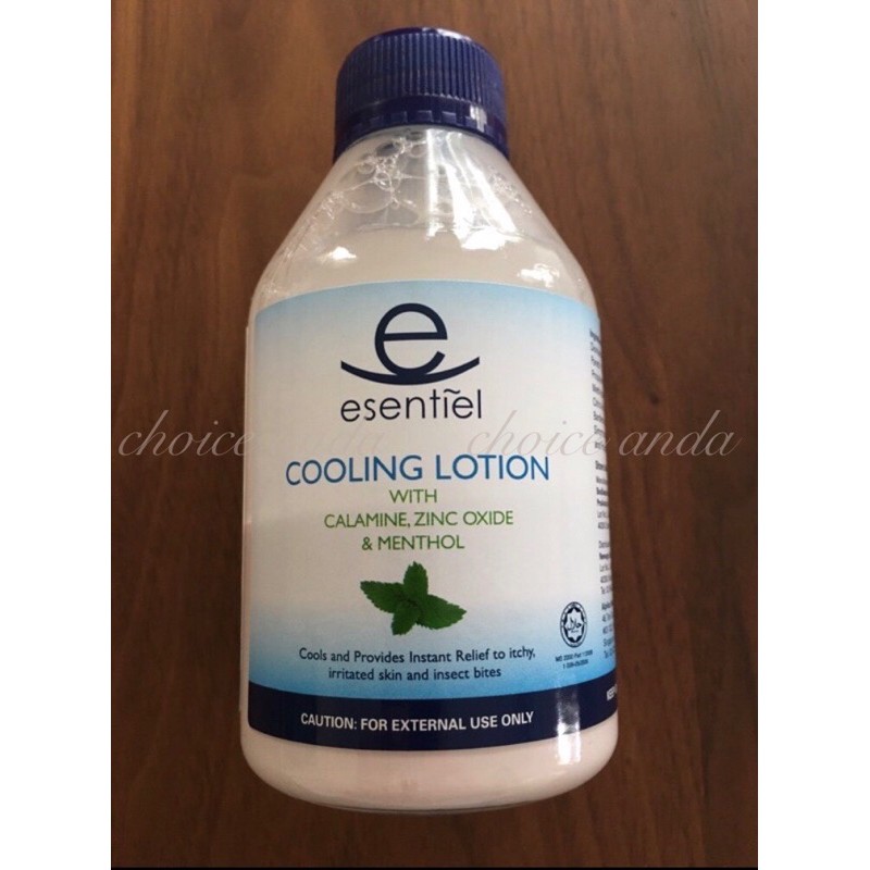 (( Expiry Date 03/24 )) Esentiel Cooling Lotion With Calamine, Zinc ...