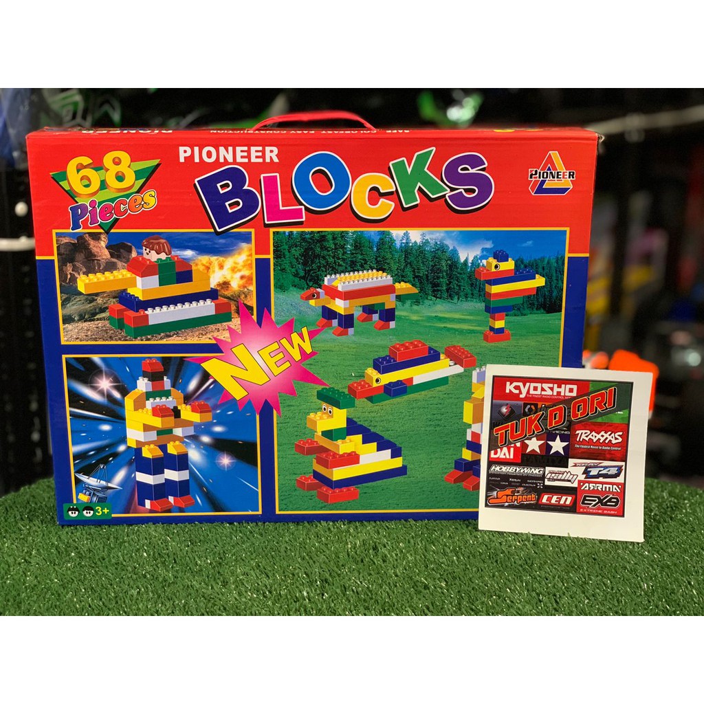 KIDS 68 PIECES LEGO BLOCKS (READY STOCK) | Shopee Malaysia