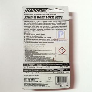 [100% ORIGINAL] Hardex Stud & Bold Thread Lock 6271 - 10ML (7451 ...