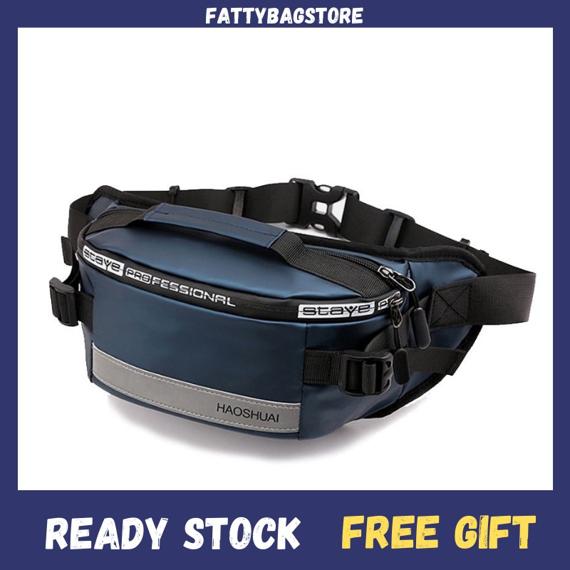 BEG PINGGANG LELAKI KULIT | POUCH BAG LELAKI | POUCH BAG MEN| BEG POUCH ...