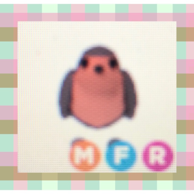 ROBLOX Adopt Me Mega MFR Robin | Shopee Malaysia