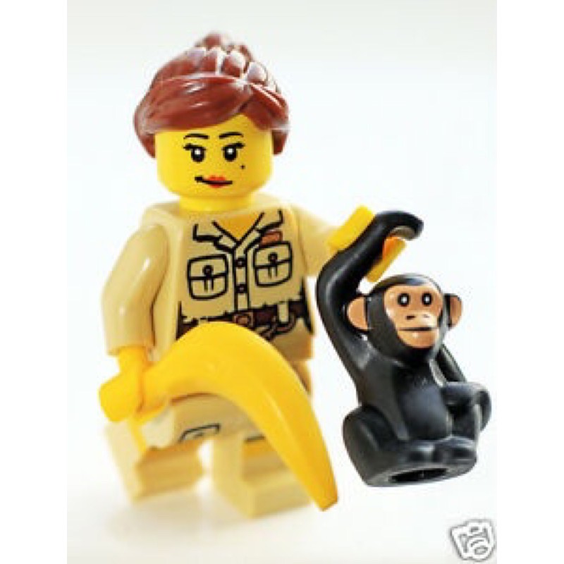 8805 - LEGO Minifigure Series 5 - Zoo Keeper. | Shopee Malaysia