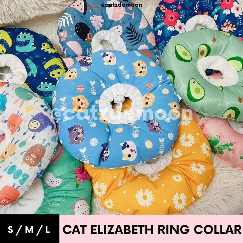 [CLEARING STOCK!!!] Waterproof Cat Elizabeth Collar Ring Soft Cotton ...