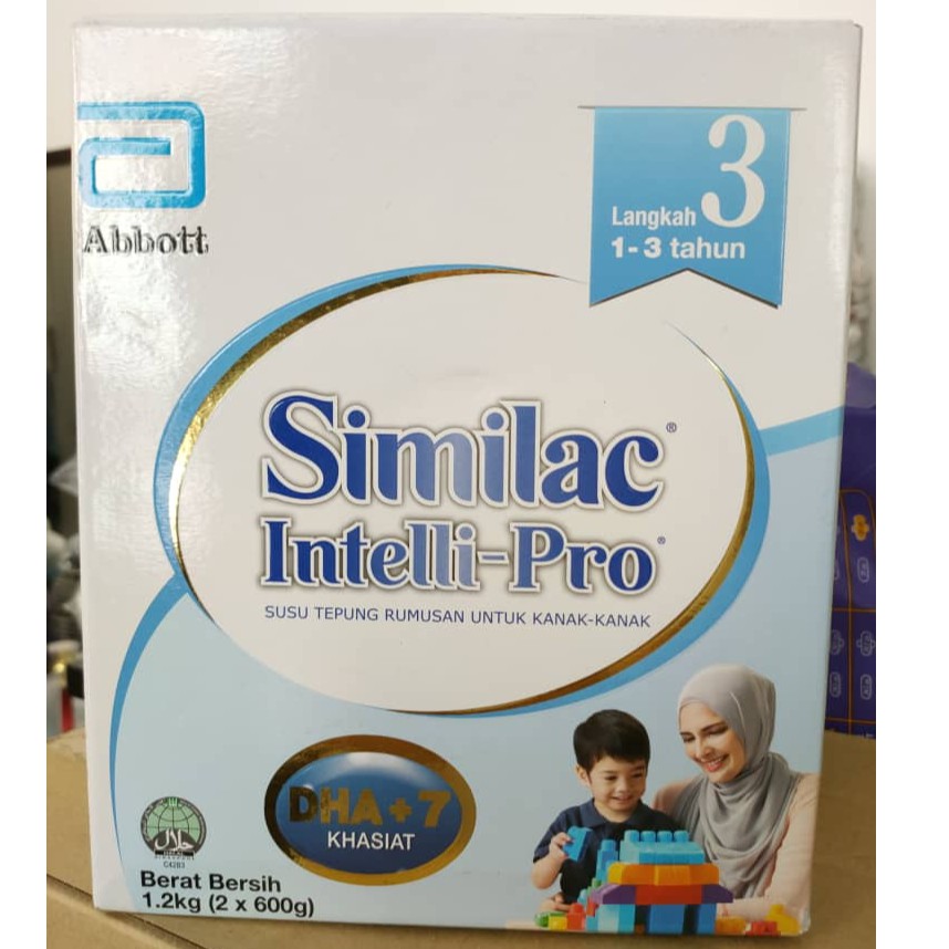 Similac Intelli-Pro 3 - 1.2kg (2x600g) *Expired 10/2023 | Shopee Malaysia