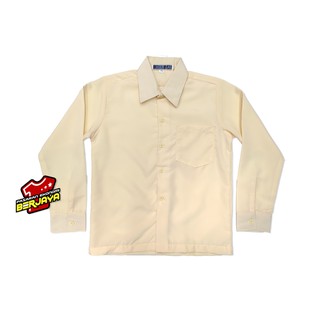 Baju Kemeja Pengawas Sekolah Rendah/Menengah/MRSM Lengan Panjang Beige ...