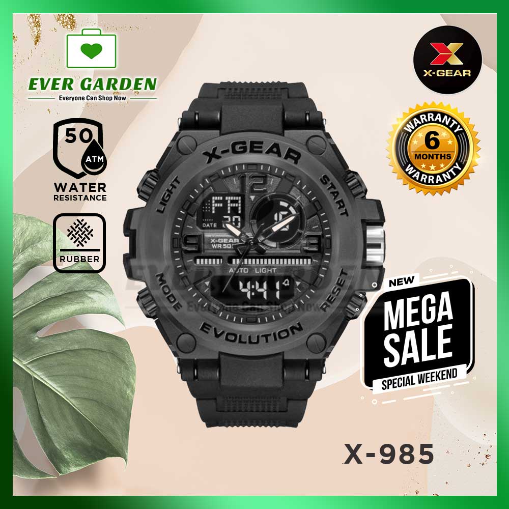 Evergarden X-Gear M-985 Sport Men's Watches Military Quartz Watch Men ...