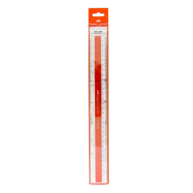 Faber-Castell Ruler (30cm) | Shopee Malaysia