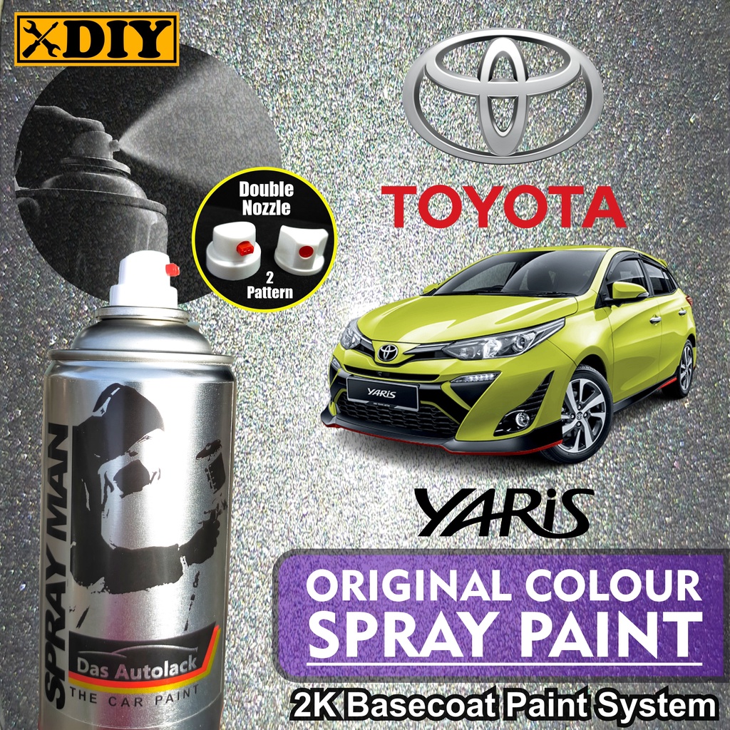 Toyota Yaris Spray Paint For Touch Up All Original Factory Colours ...