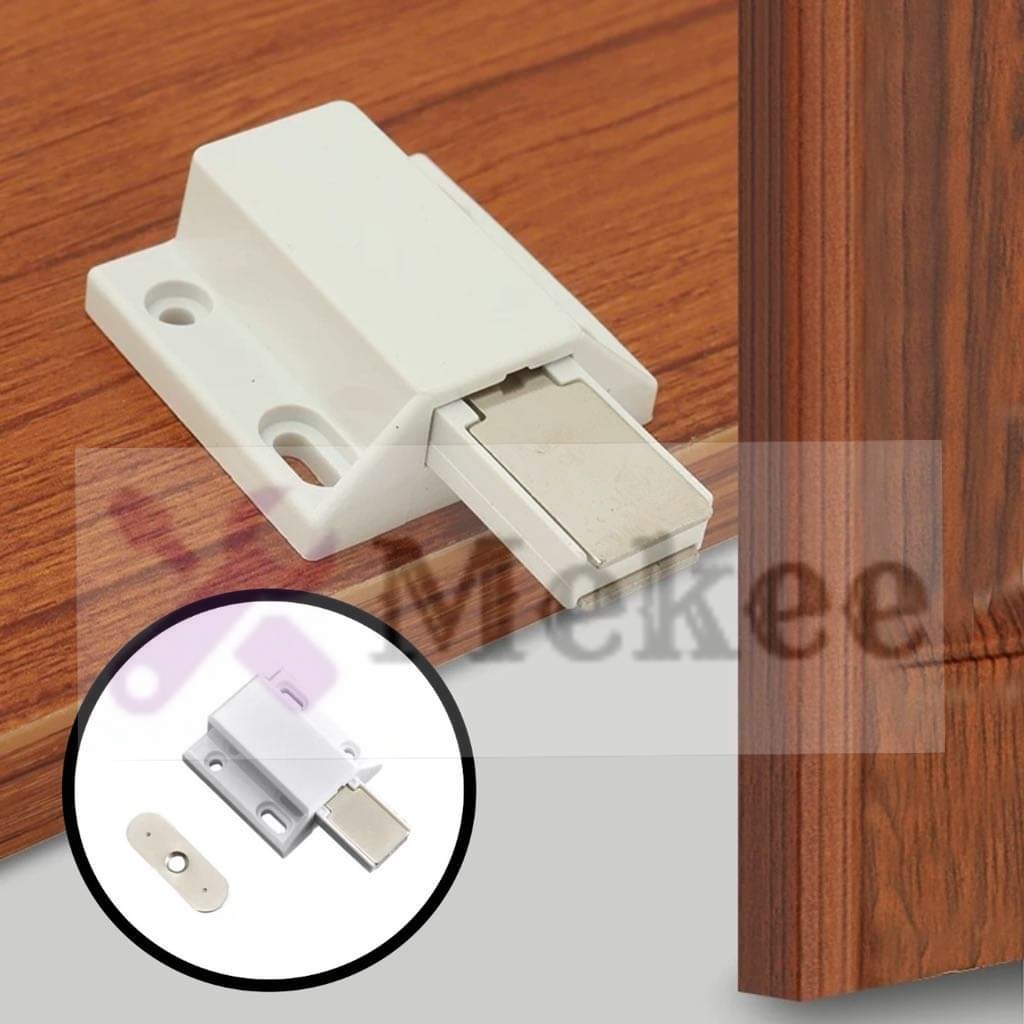 Push to open single door magnet magnetic hidden catch touch latch ...
