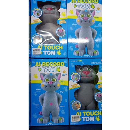 AI Record Talking Tom Plastic Toy, Child Age Group: 3+ Years | Shopee ...
