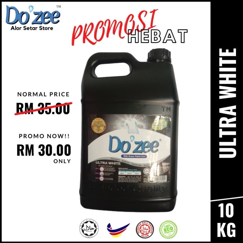 DO ZEE SABUN BASUH BAJU 10kg | Shopee Malaysia
