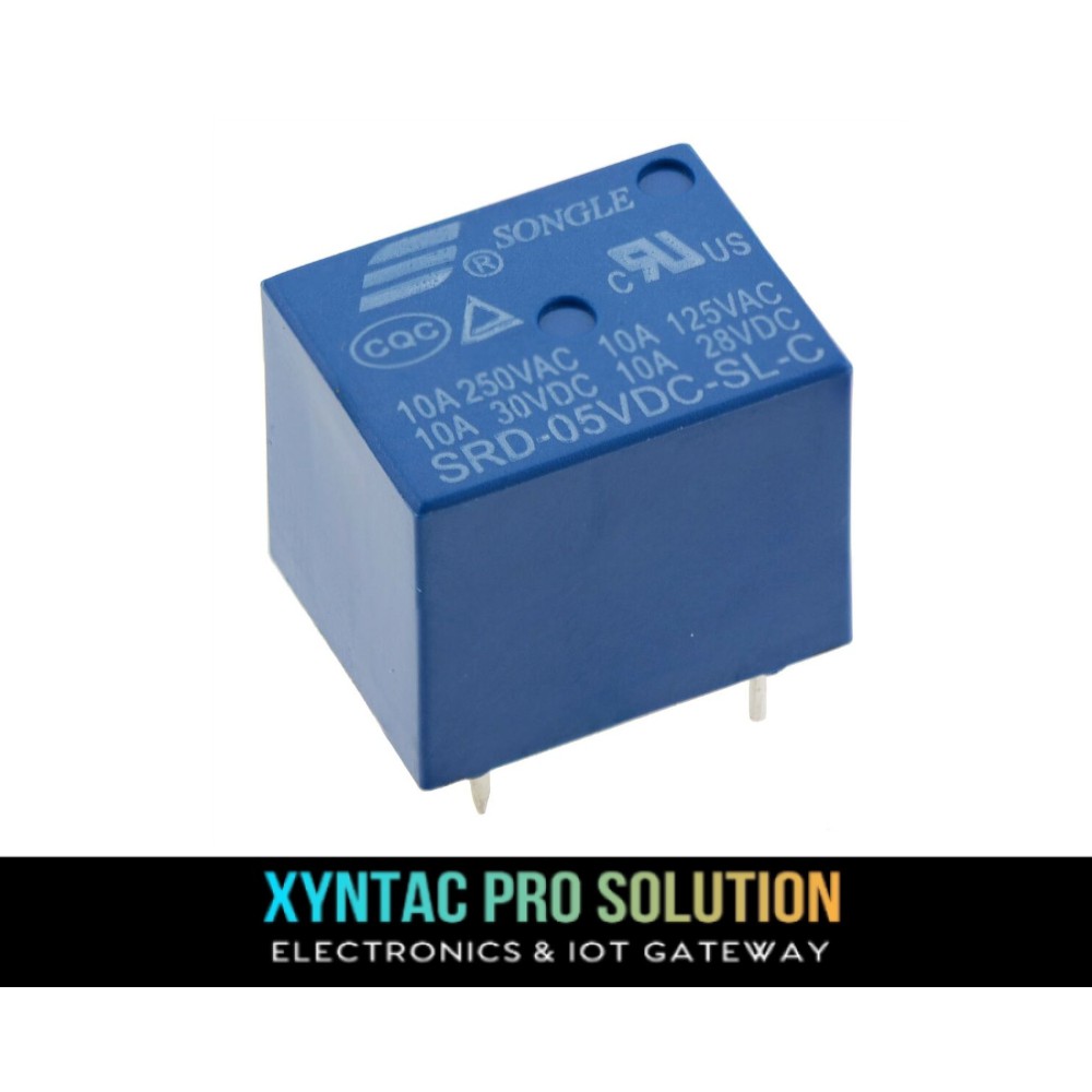 SPDT 5V 5VDC 10A 30VDC 250VAC RELAY SRD 5 PIN | Shopee Malaysia