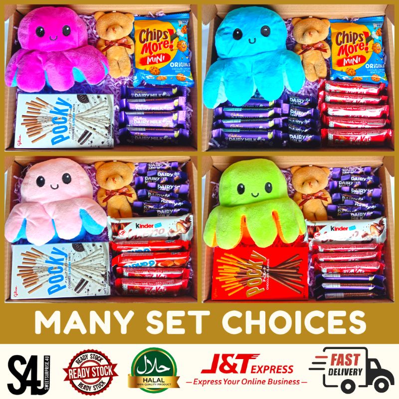 🔥Ready Stock🔥 OCTOPUS BOX | OCTOPUS TOY | SURPRISE BOX OCTOPUS ...