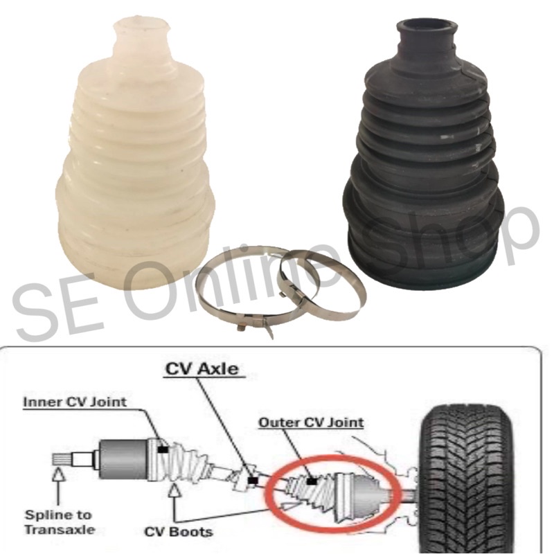 Universal Drive Shaft Boot,CV Joint Boot,Drive Shaft Cover Outer Boot ...