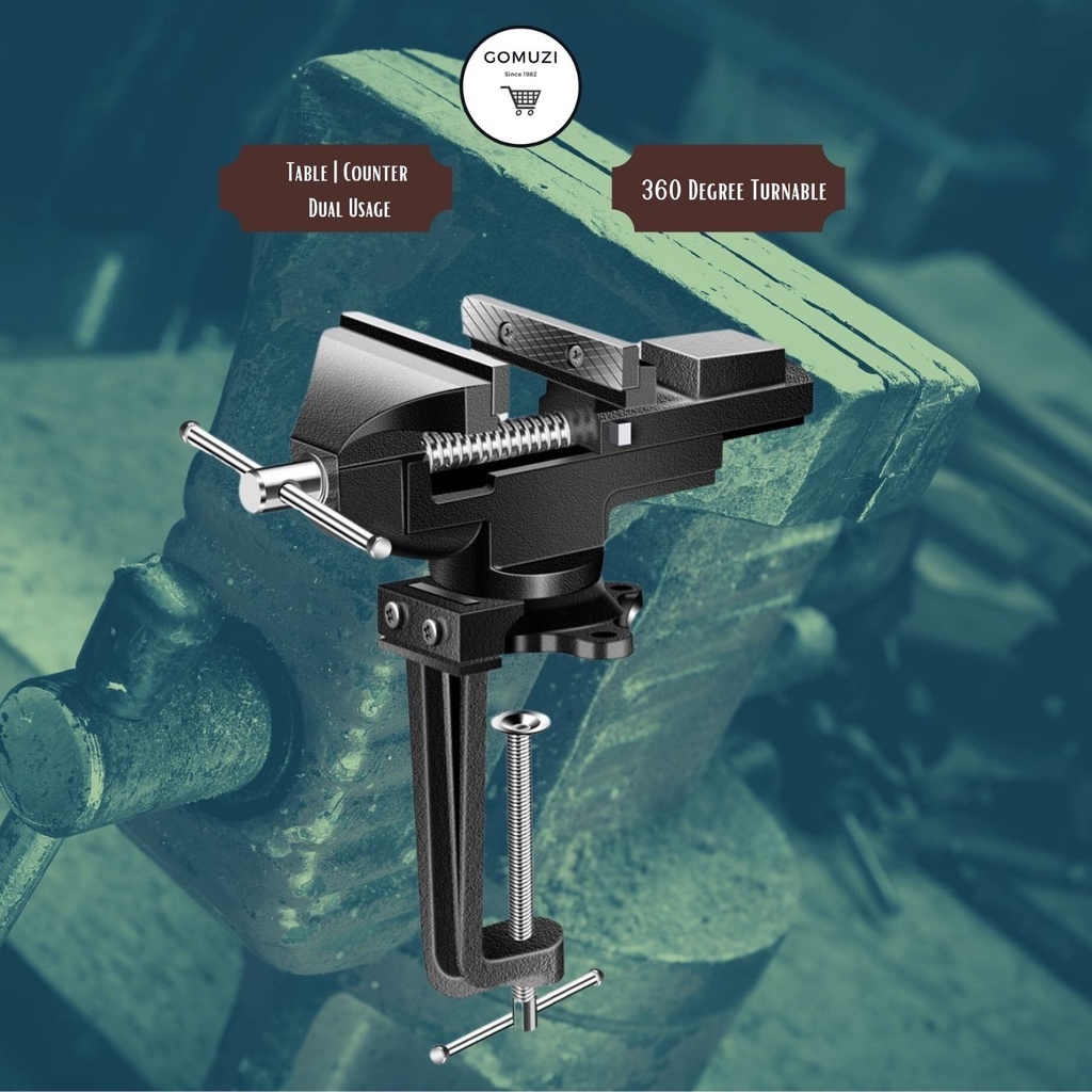 Table Vice 50mm 70mm Universal Vice Bench Vice Swivel Table Vice with ...