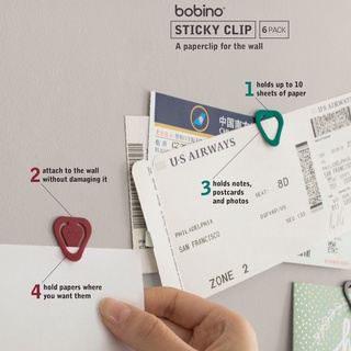 Original Bobino Sticky Clip [6 Pack] | Shopee Malaysia