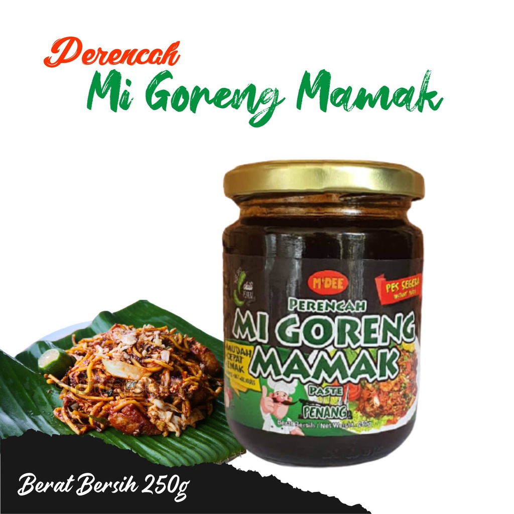 Perencah Mi Goreng Mamak Asli Penang Original Muslim Product 250g ...