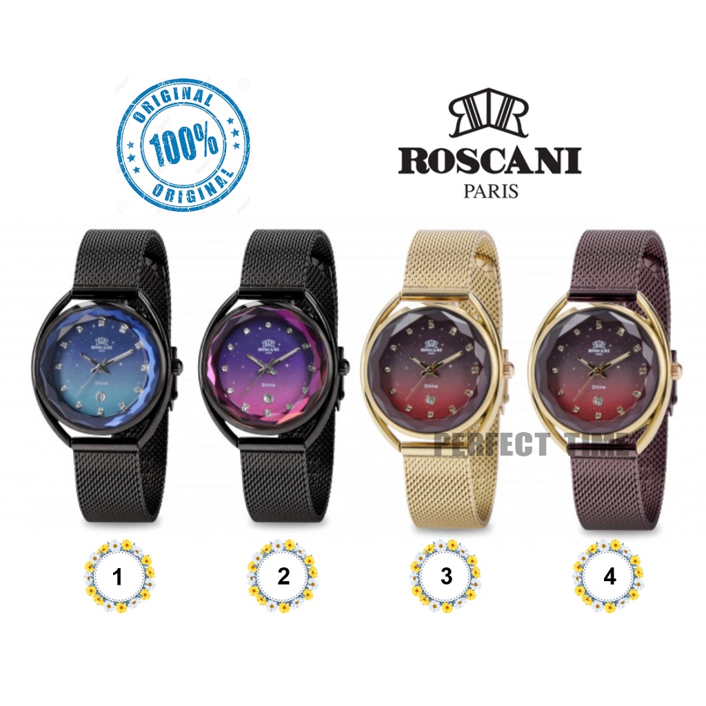 OFFER!!! ORIGINAL ROSCANI PARIS LADIES ANALOGUE WATCH (1 YEAR WARRANTY ...