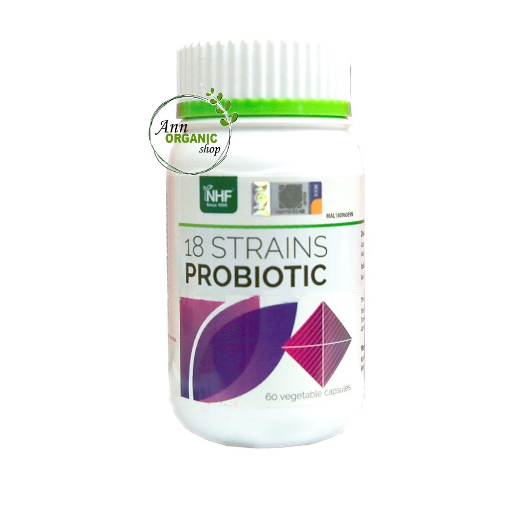 NHF 18 Strains Probiotic (450mg x 60 caps) | Shopee Malaysia