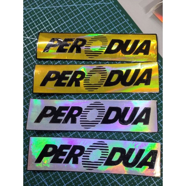 Sticker Cutting Perodua Kelisa Kancil Daihatsu Mira 100% Timbul ...