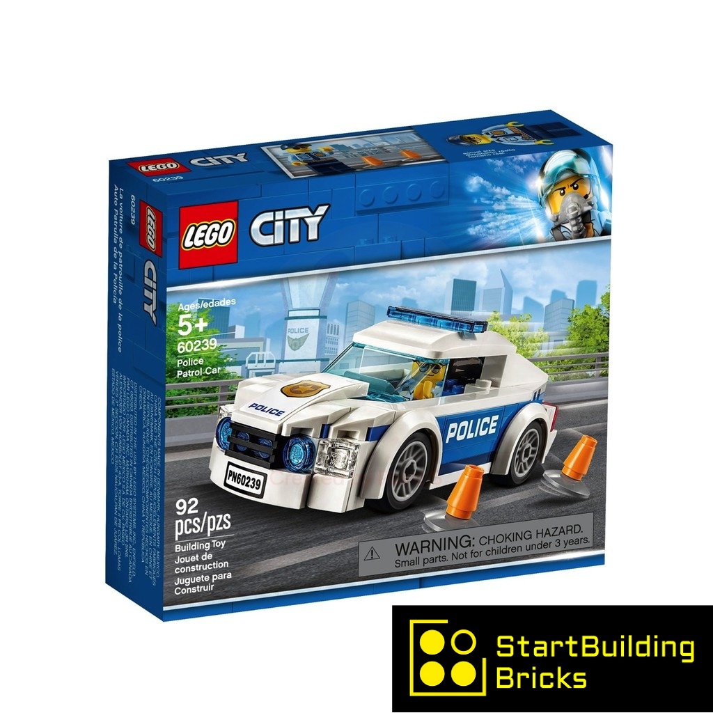 60239 LEGO City Police Patrol Car | Shopee Malaysia