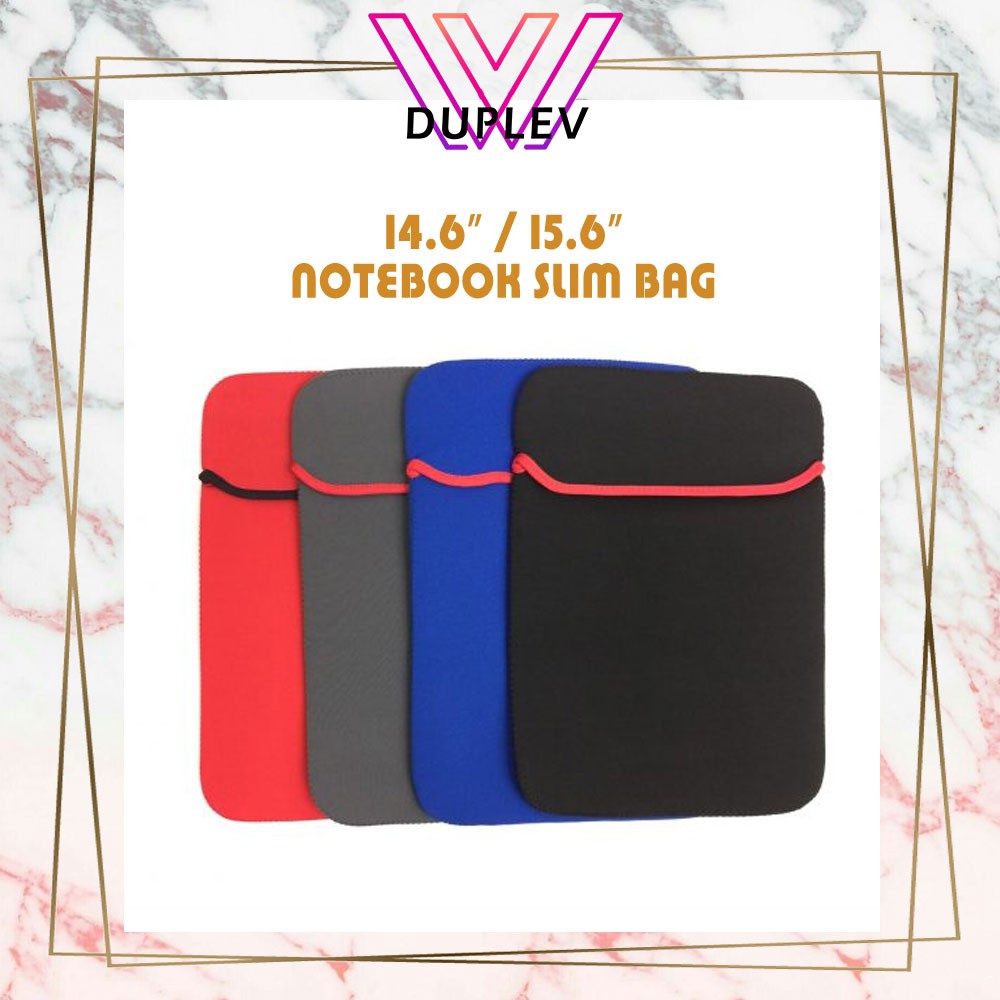 Notebook/Laptop Sleeve Soft Slim Bag [Anti Shock Protection Case Bag ...