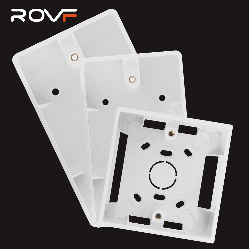ROVF PVC NUT BOX SWITCH BASE SWITCH BOX SOCKET SURFACE MOUNTED PVC BASE ...