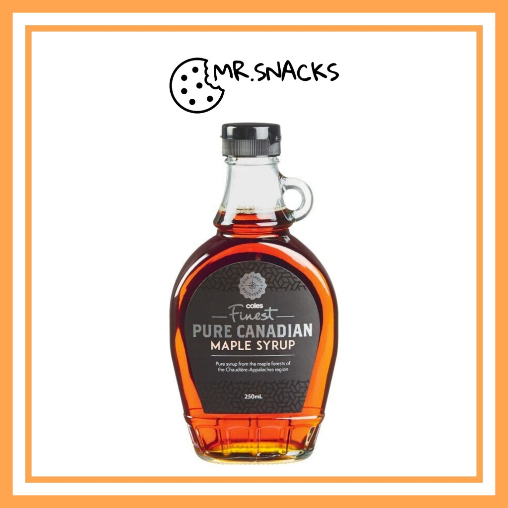 Coles Finest Pure Canadian Maple Syrup 250ml | Shopee Malaysia