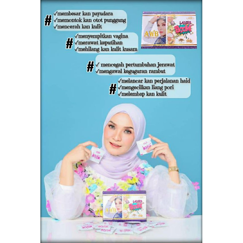 Ladies Boom Adik Wani Beauty (AWB) | Shopee Malaysia