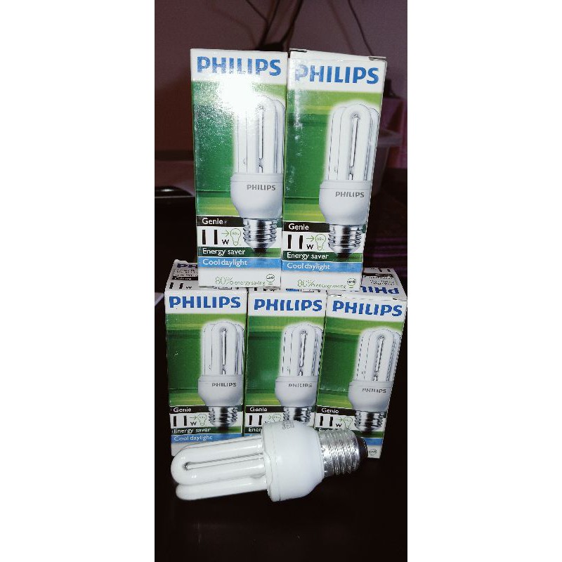 MENTOL LAMPU DOWNLIGHT GENIE 11W E27 PUTIH JIMAT TENAGA/PHILIPS GENIE 11W E27 COOL DAYLIGHT ...