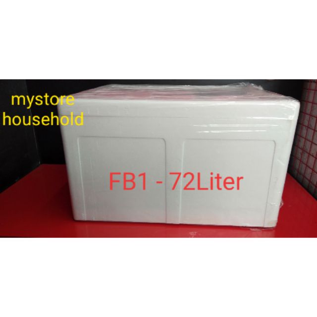 Fb1# 72 liter styrofoam ice box/foam box/fish box | BeeCost