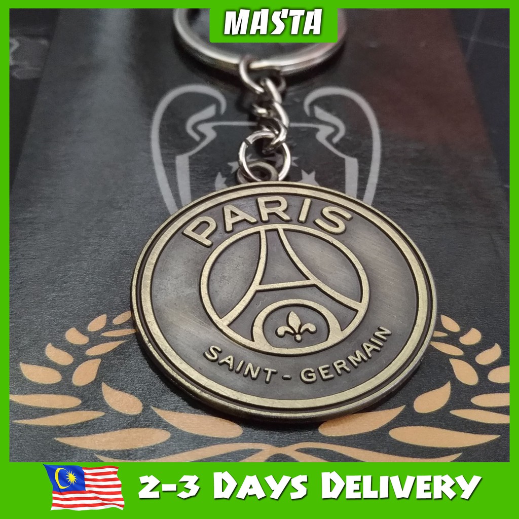(3pcs-Rm25 shj) Keychain Bola Alloy Premium Paris Saint-Germain ...