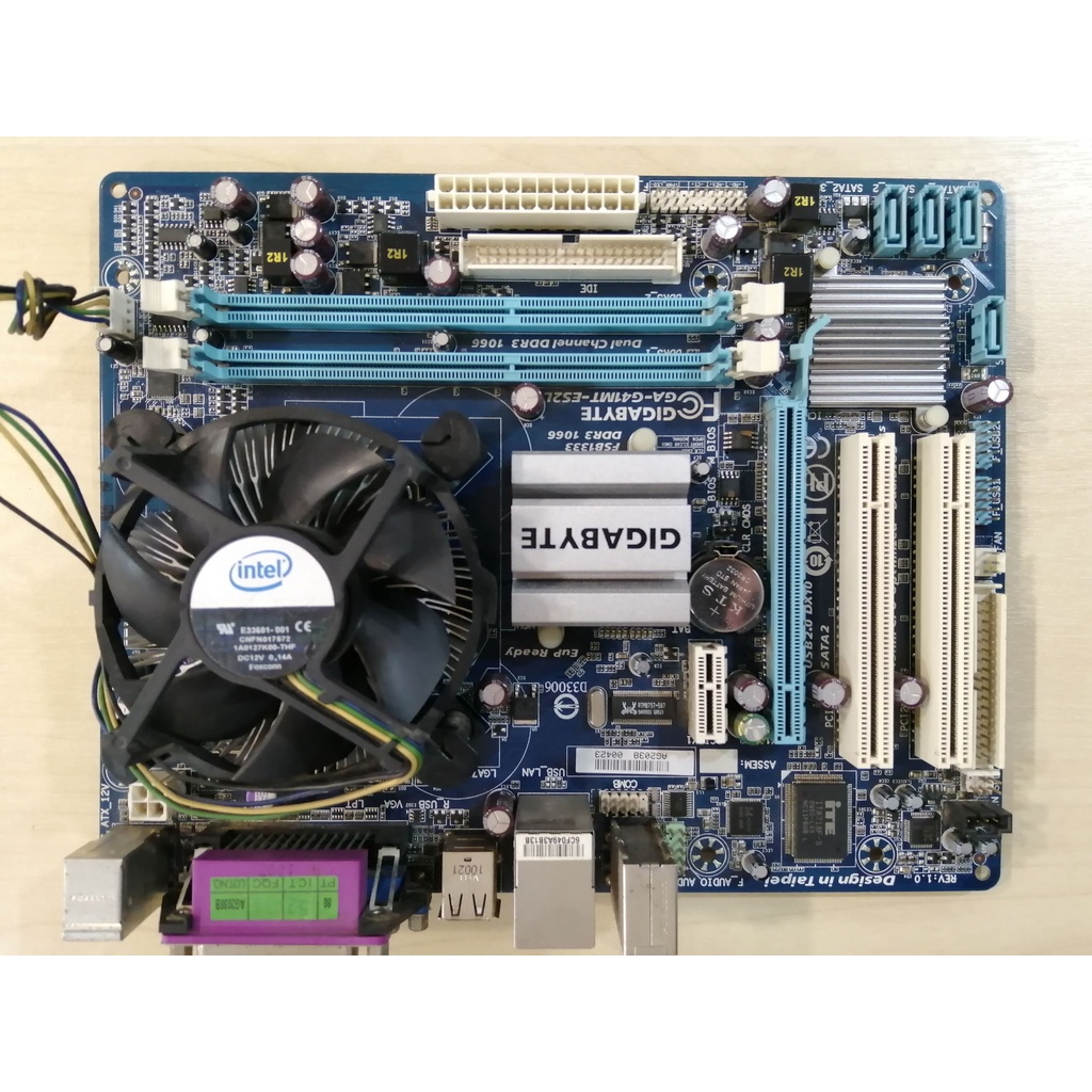 Motherboard LGA 775 Gigabyte GA-G41MT-ES2L (rev. 1.0) with Intel C2D ...