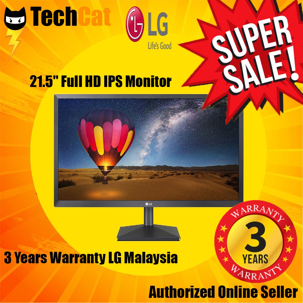 LG 22MN430M / 22MN430 21.5" FHD IPS Monitor - 5ms/ 75Hz/ IPS Panel ...