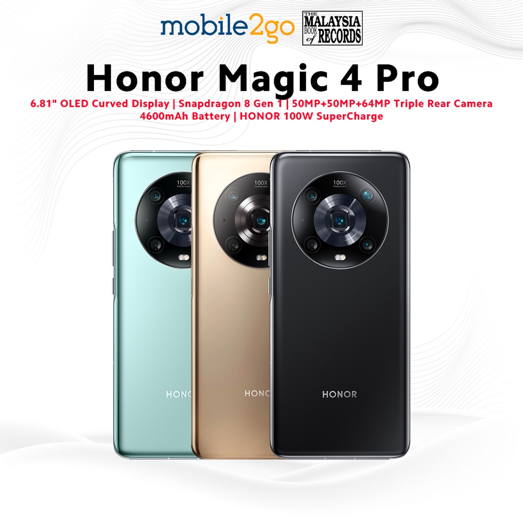 Honor Magic 4 Pro Price in Malaysia & Specs - RM2888 | TechNave