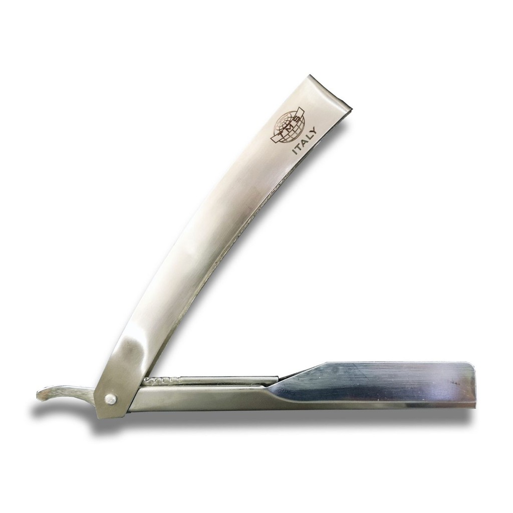 TMS Italy Stainless Steel Straight Razor Shaving Razor | Shopee Malaysia