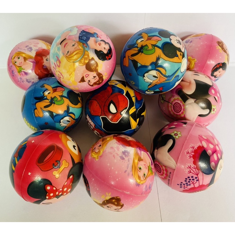 Squishy Disney Cartoons Ball (2balls/set) | Shopee Malaysia