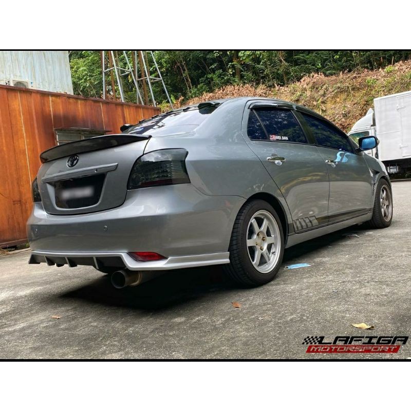 Lafiga Rear Difusser For Toyota Vios NCP93 With 2K Colour Paint ...