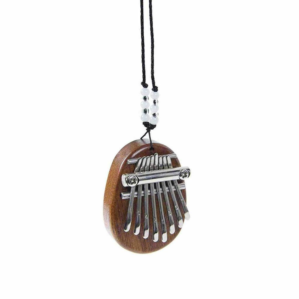 8 Keys Mini Solid Wood Kalimba/ Thumb Piano Keychain MINI 8音实木拇指琴 ...