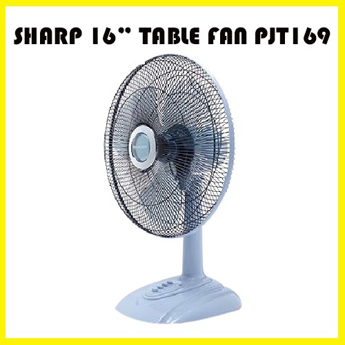 SHARP 16" table fan PJT169 (Light Blue) | Shopee Malaysia