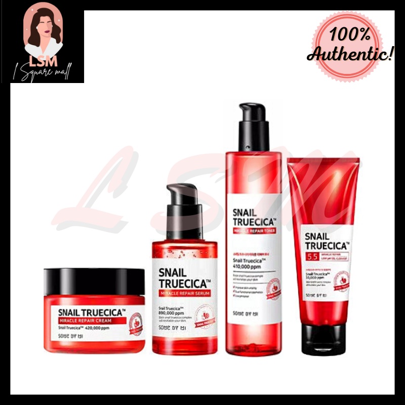 (SOMEBYMI) Some By Mi Snail Truecica Miracle Repair Full Set ...