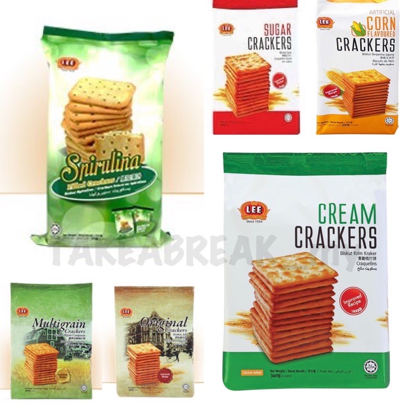 【READY STOCK MSIA】LEE BISKUT - SPIRULINA//CORN//KRAKER ASLI//BIJIAN ...