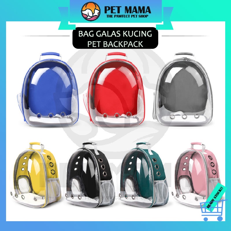 PETMAMA Cat Backpack Cat Carrier Beg Galas Kucing Carrier Bubble Bag ...